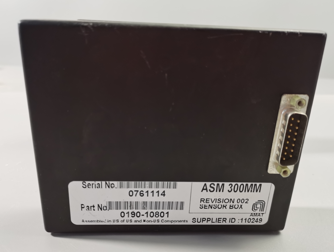 Used AMAT 0190-10801 ASM 300MM LED INDICATOR DISP SHUTTER SENSOR BOX ...